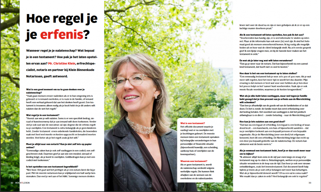 Nieuws – Mr Christine Klein